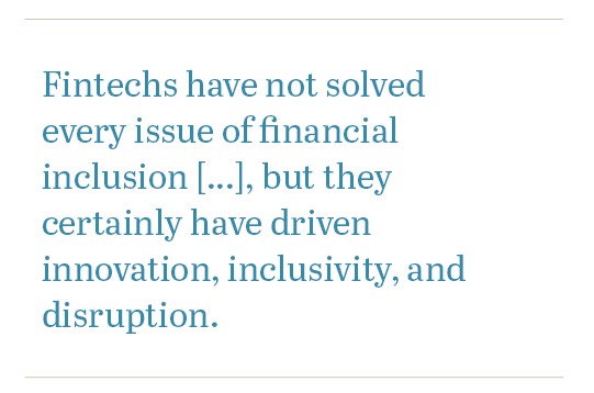 Fintech: The Engine Accelerating Financial Inclusion - Bailard